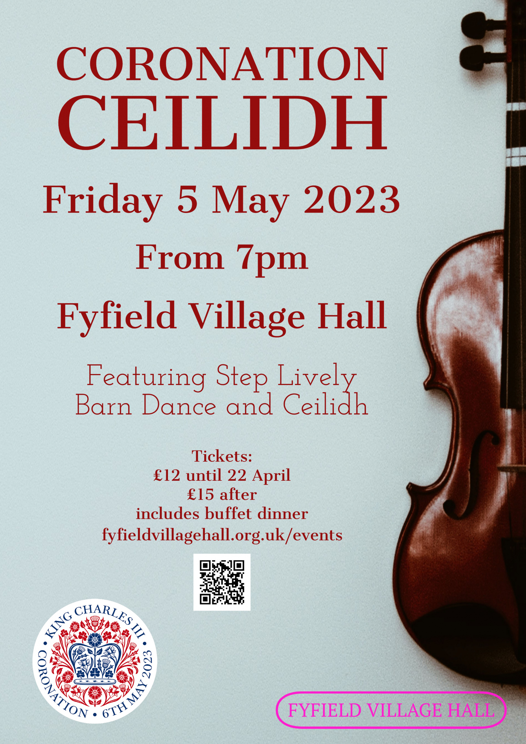 Coronation Ceilidh – FYFIELD VILLAGE HALL